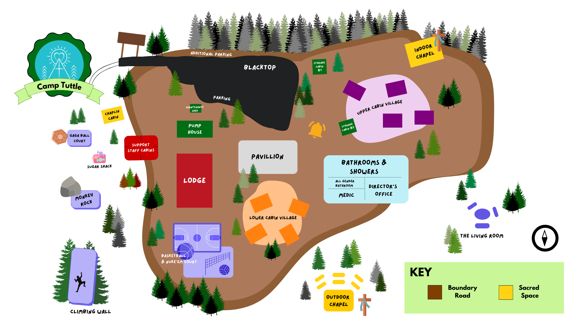 Camp Map – Home Page